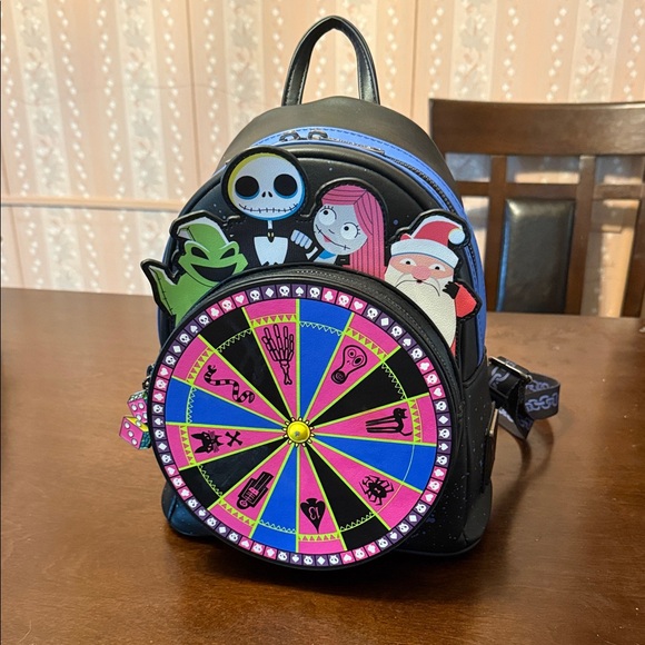Loungefly | Bags | Nightmare Before Christmas Spinning Wheel Loungefly ...